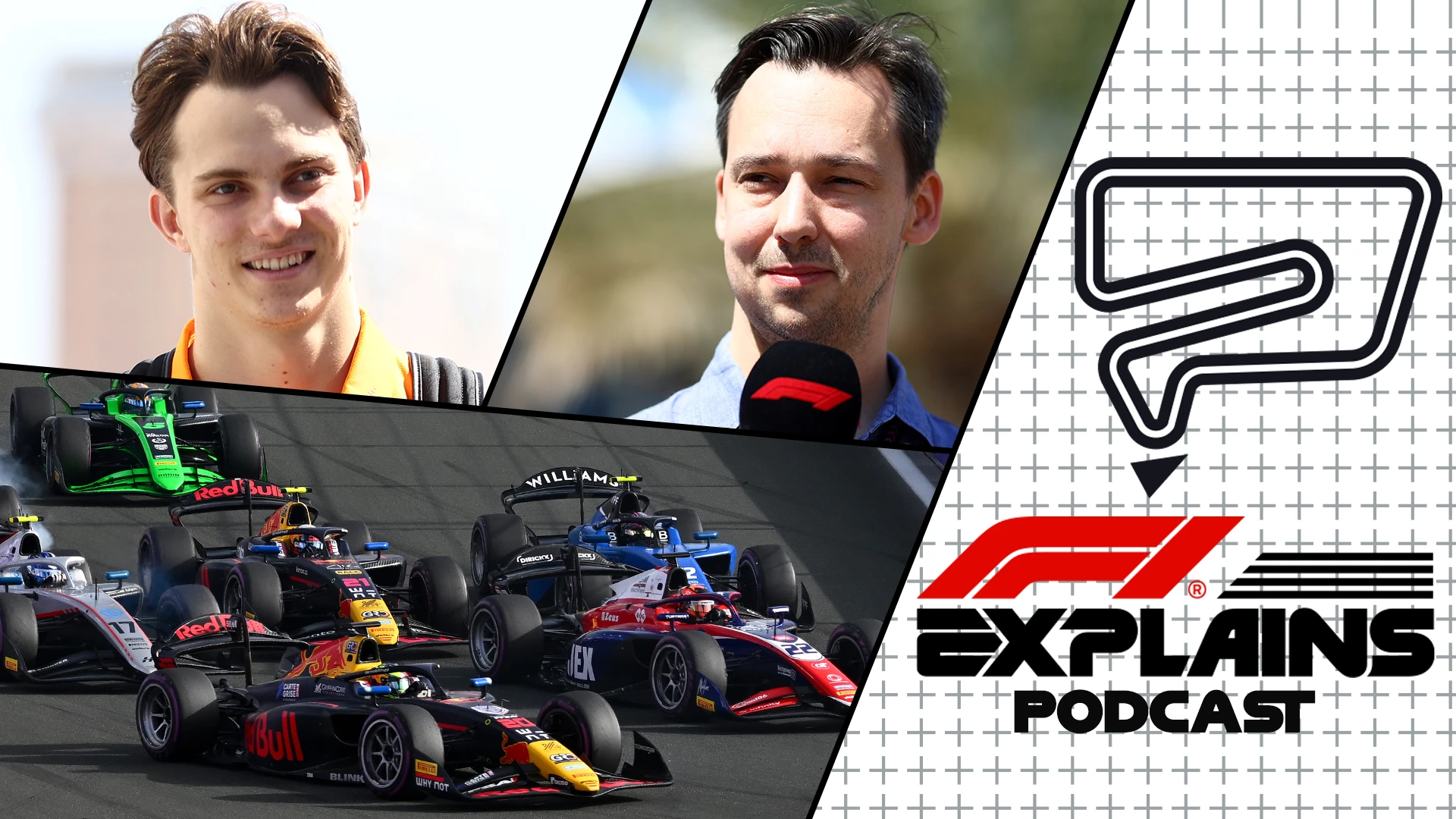 F1 EXPLAINS: Oscar Piastri and commentator Alex Jacques reveal why F2 and F3 are the perfect ...